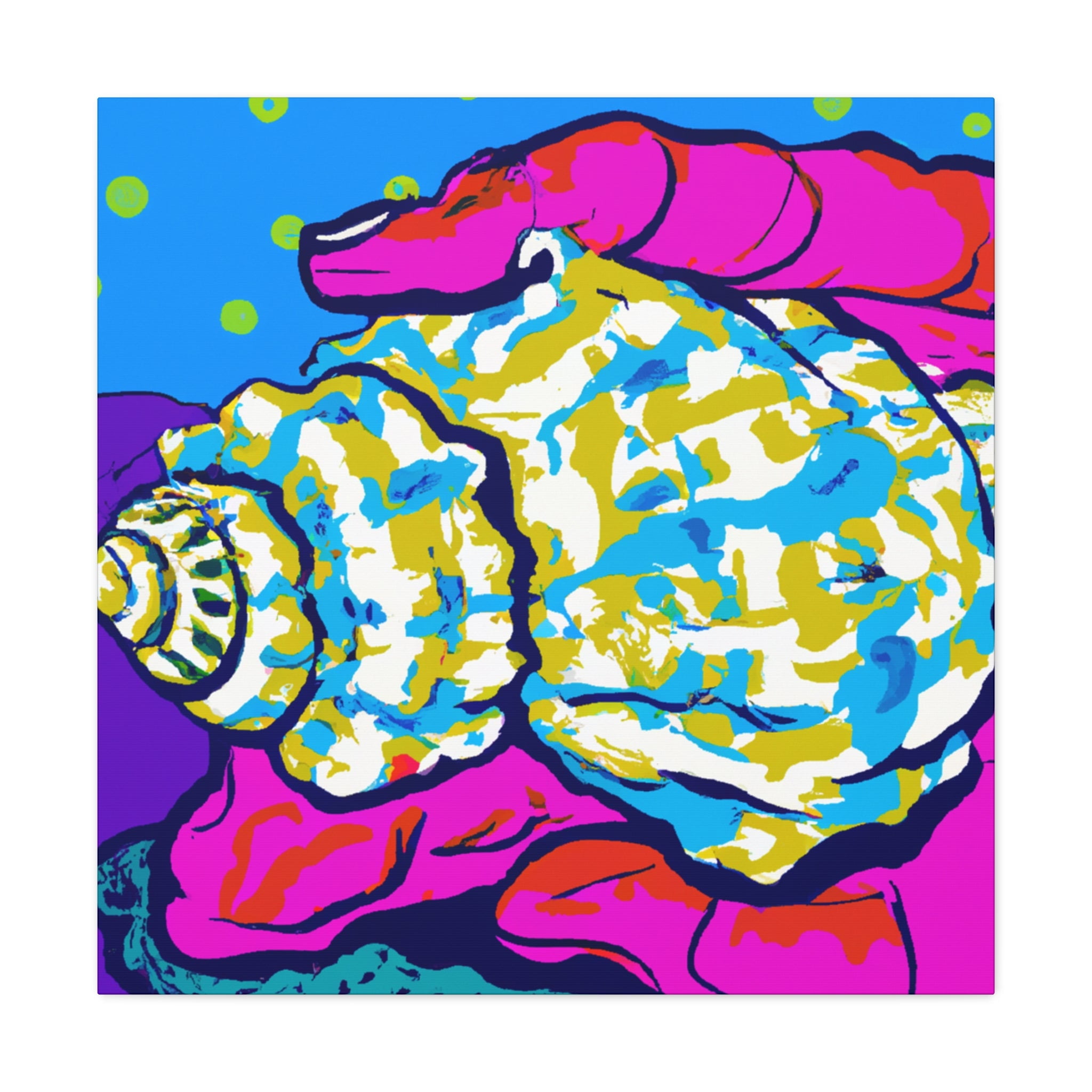 "Sea Shell Pop Art" - Canvas - Walmart.com