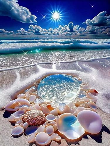 Sea Shell Starfish Summer Beach Wooden Puzzles, Brain Challenge Puzzle ...