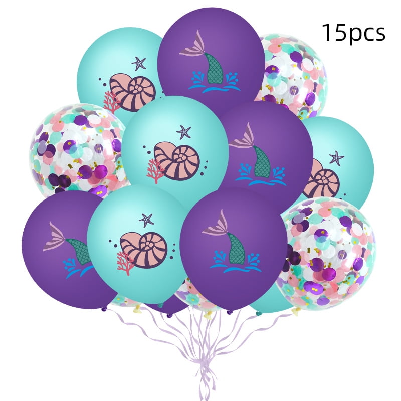 Sea Shells Balloons Multi-color Sea Shells Foil Mylar Balloon for Baby ...