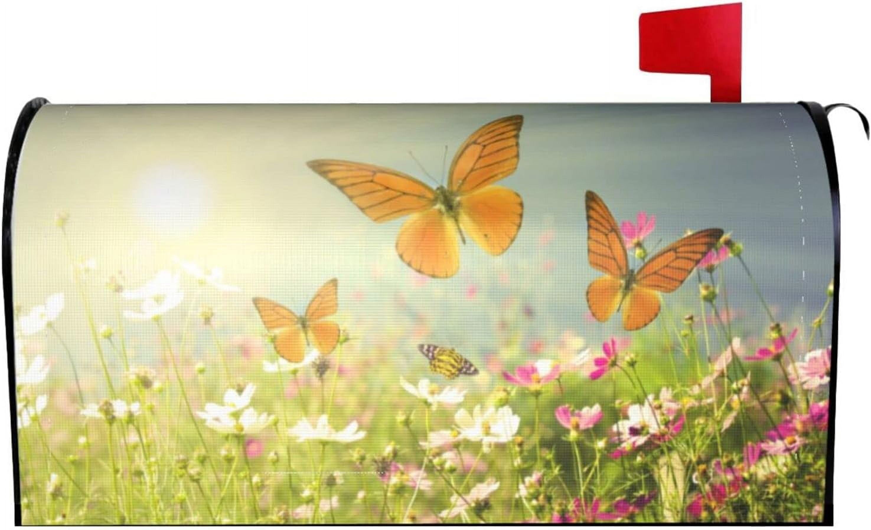 Sea Shells Starfish Mailbox Cover Magnetic Ocean Theme Waterproof ...