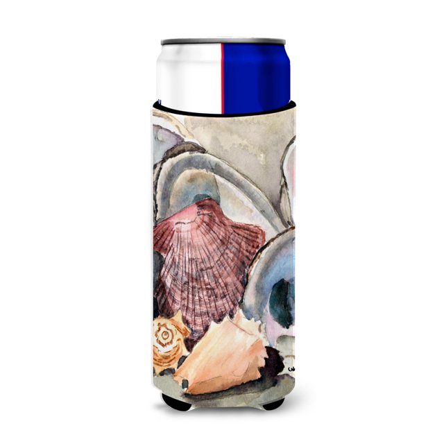 Sea Shells Ultra Hugger for slim cans - Walmart.com