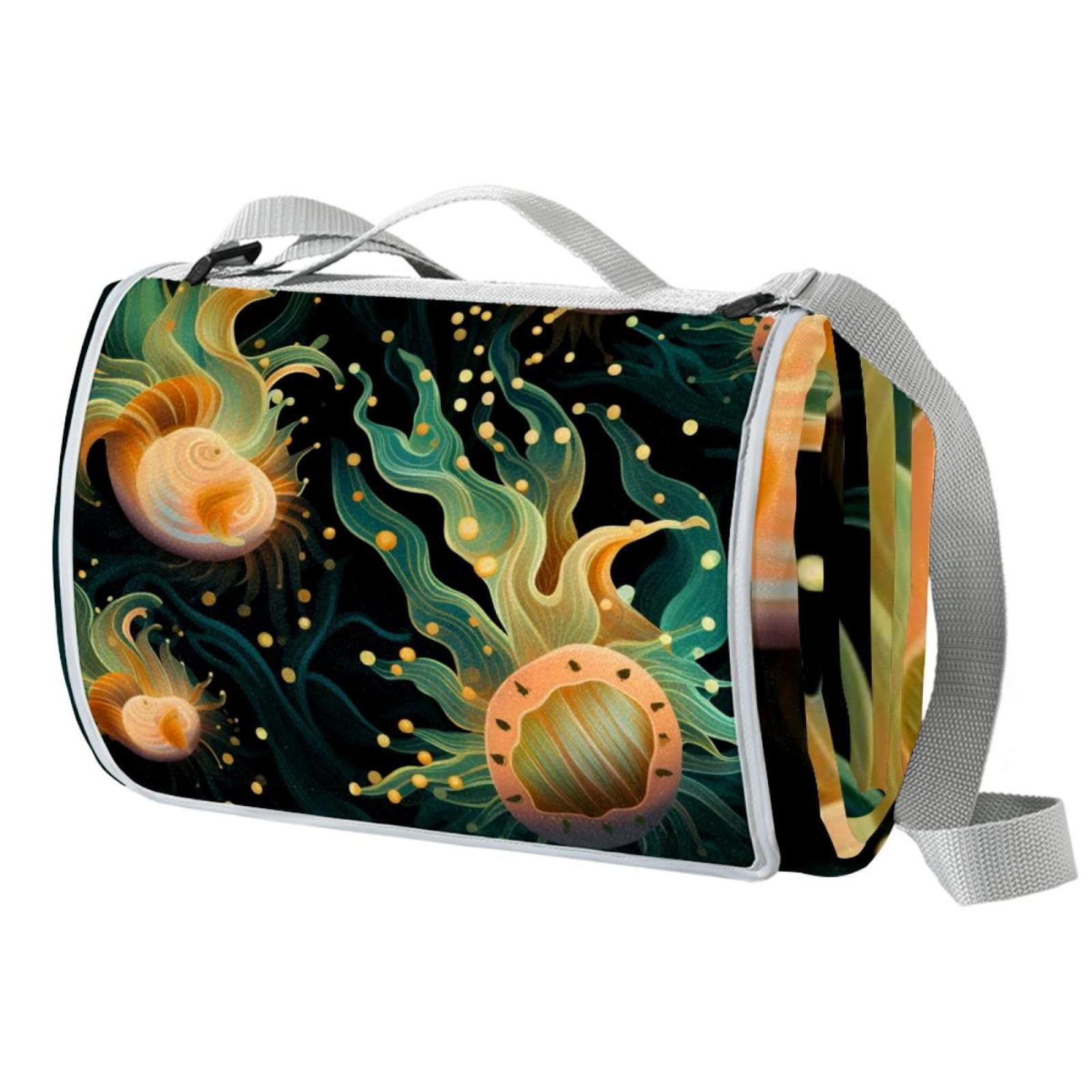 Sea Slug Canvas Beach Blanket Picnic Mat, Large Size Foldable Beach Mat ...