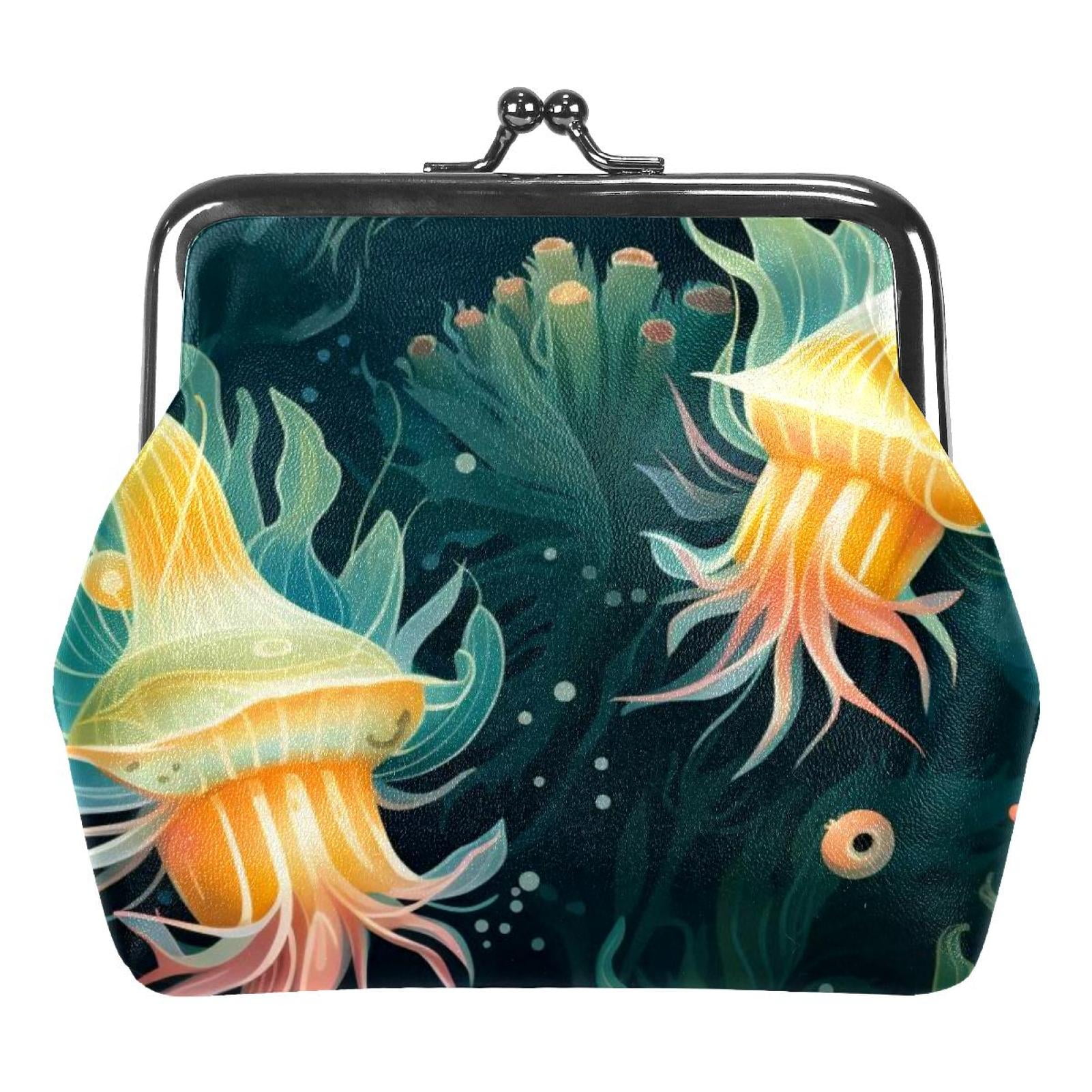 Sea Slug Coin Purse Kiss Lock Change Purse Vintage Trinkets Pouch ...