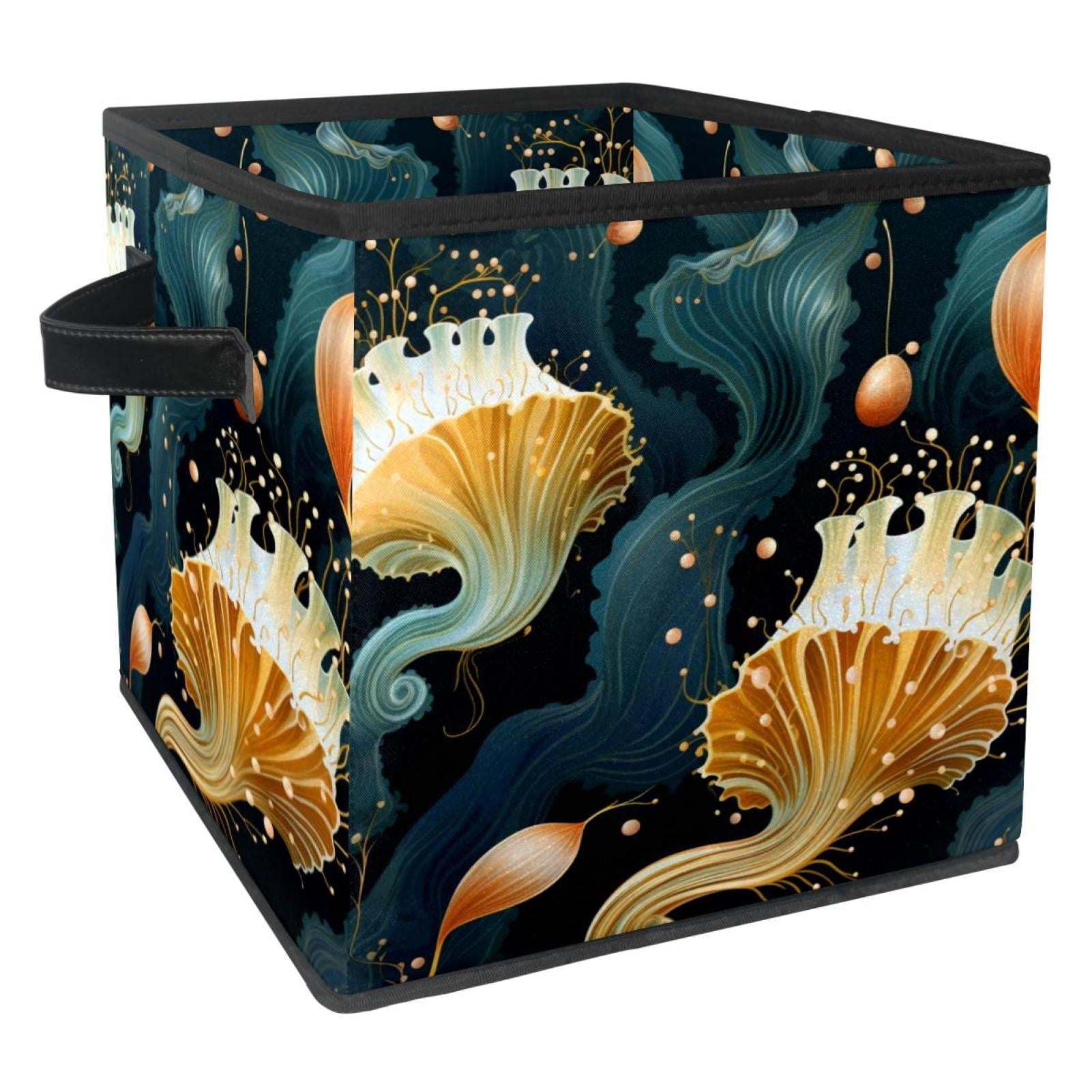 Sea Slug Collapsible Storage Cubes, Cube Organizer Bins with Handle, 10 ...