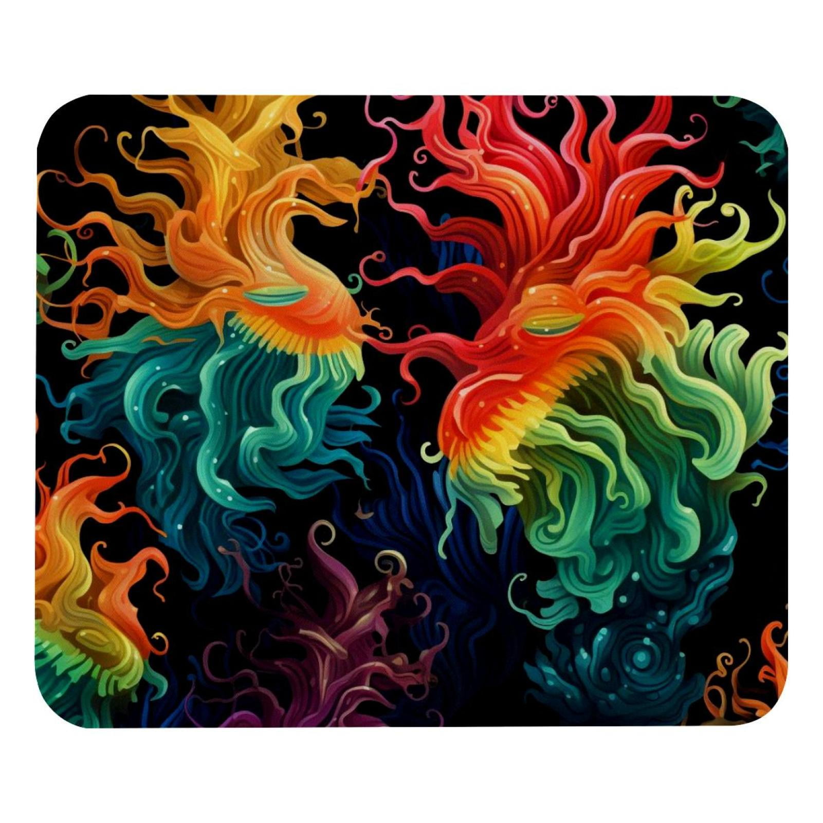 Sea Slug Colorful Mouse Pad - Smooth Surface, Mousepad Thick Padding ...