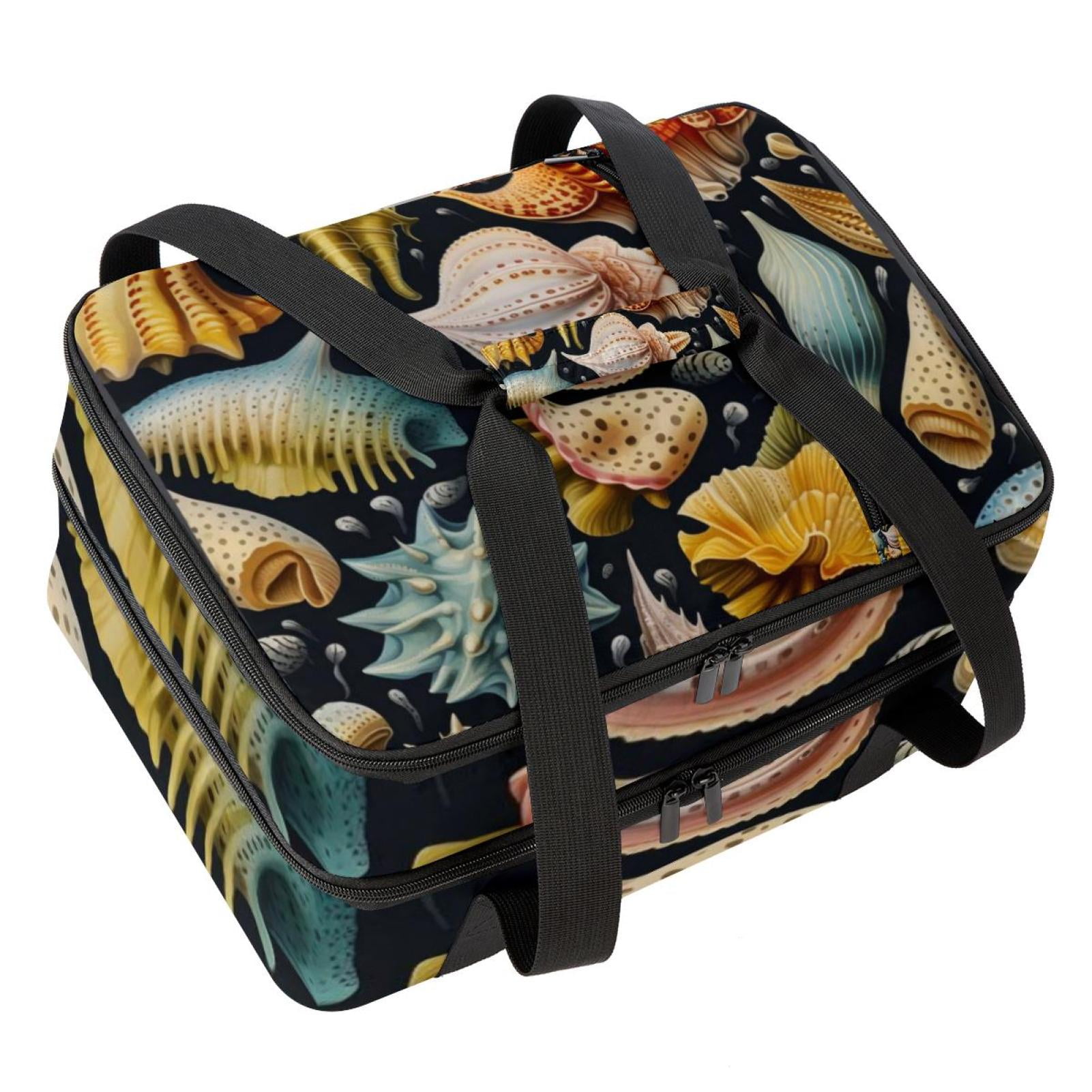 Sea Slug Double Layered Insulated Lunch Bag with Two Compartments ...