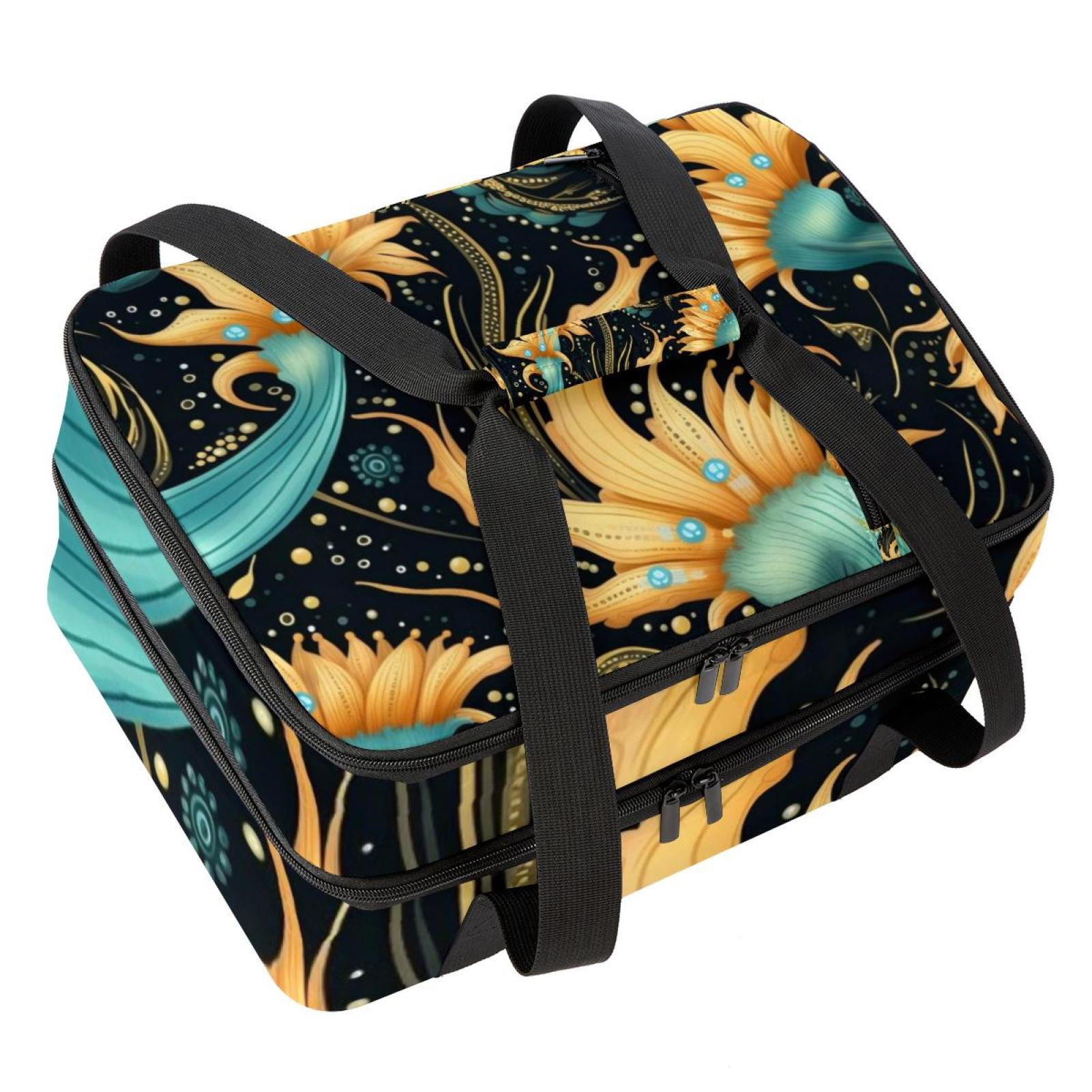 Sea Slug Double Layered Insulated Refrigerated Lunch Bag with Two ...
