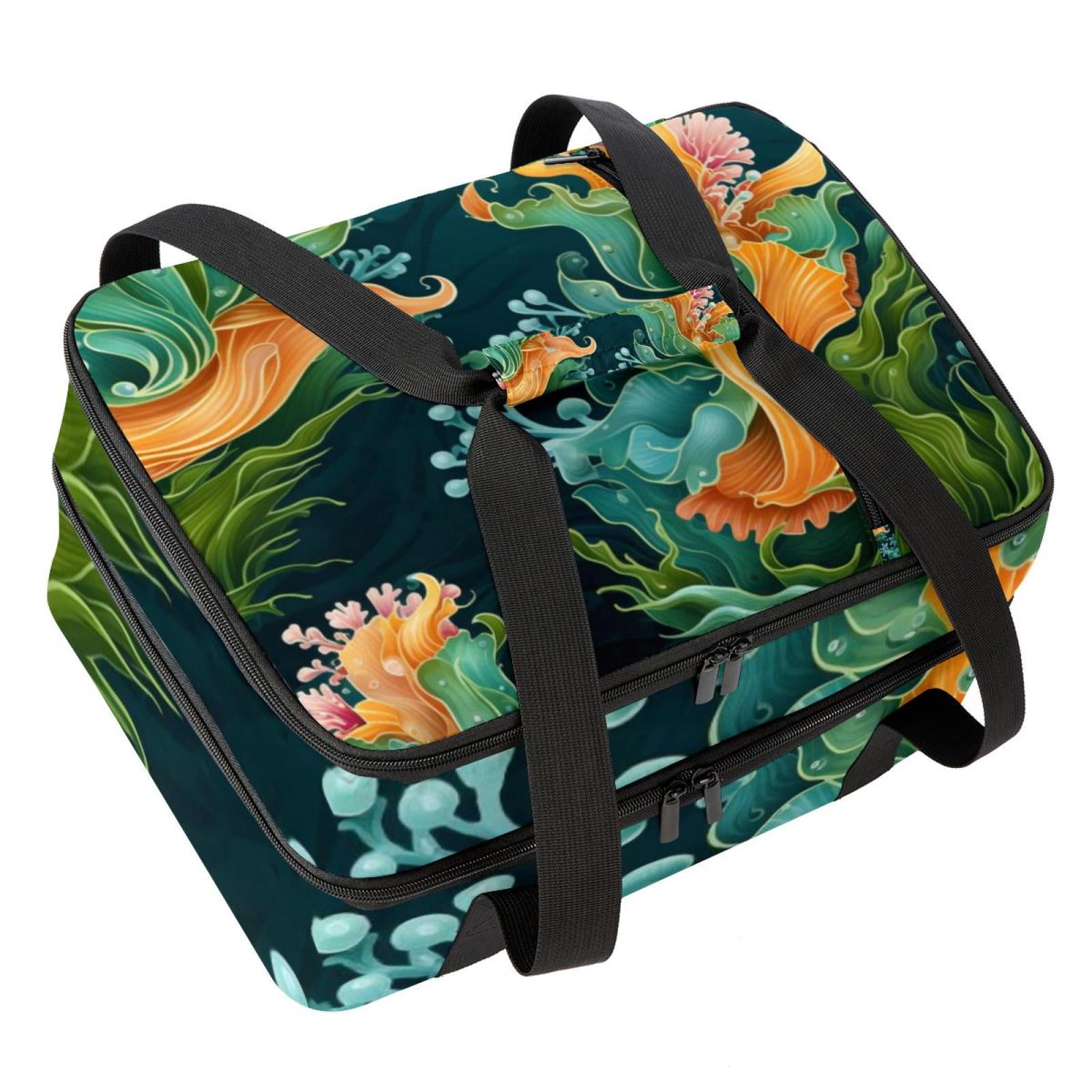 Sea Slug Double Layered Insulated and Refrigerated Lunch Bag with Two ...