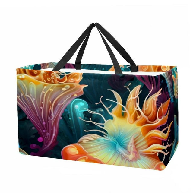 Sea Slug Large Capacity Reusable Foldable Oxford Cloth Toy Basket ...