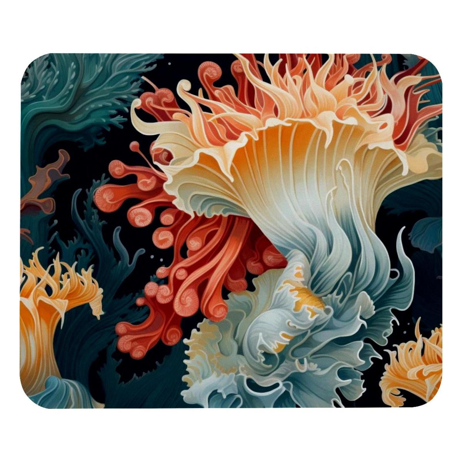 Sea Slug Mouse Pad, Rubber Base Computer Mouse Pads for Wireless Mouse ...