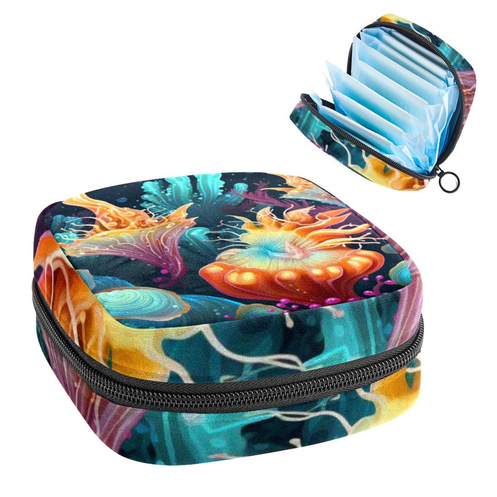 Sea Slug Pad Bag Period Bag Sanitary Pad Storage Bag - Mini Pouch for ...