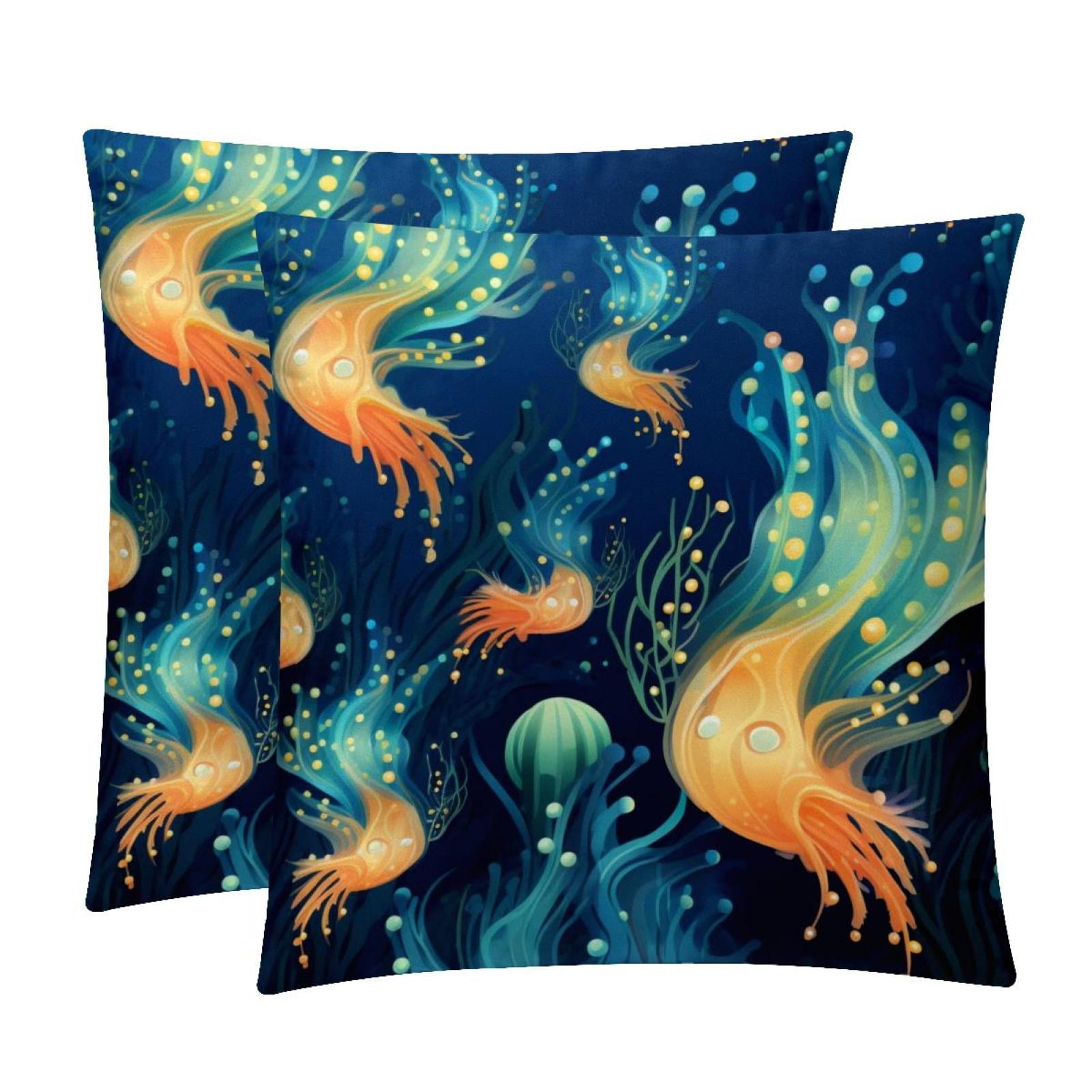 Sea Slug Patterns for Home Decor, Covers Available in 16x16, 18x18, and ...