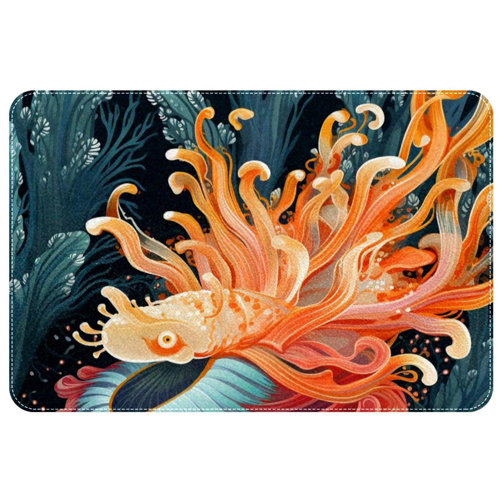 Sea Slug Polyester Non-Slip Machine Washable Bath Rug Outdoor Carpet ...