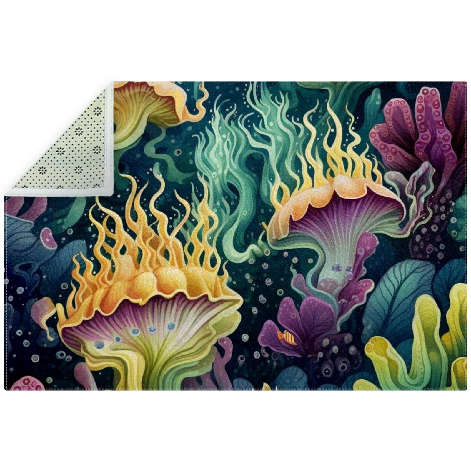 Sea Slug Polyester Office Mat - Right-Angle Floor Protector for Comfort ...