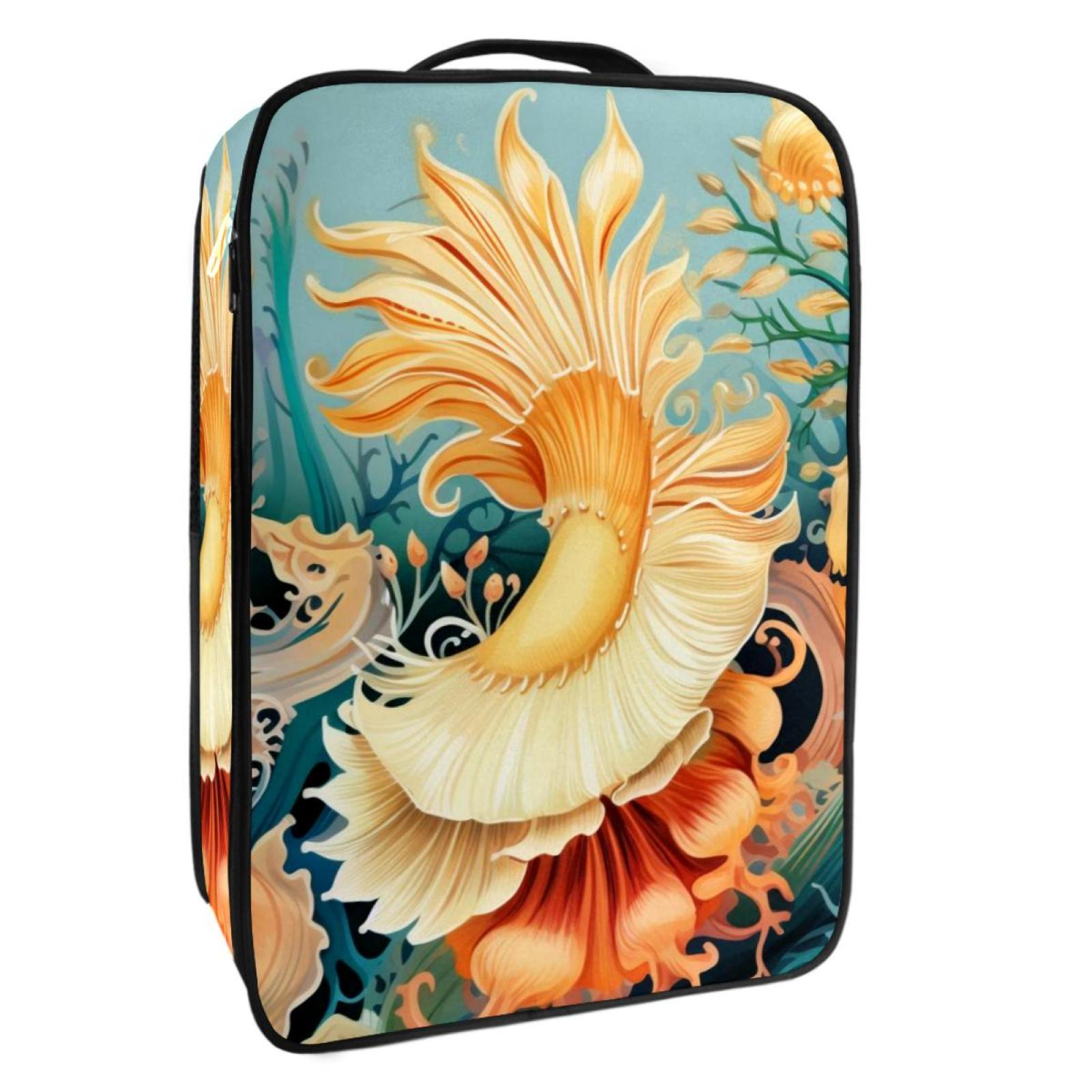 Sea Slug Polyester Shoe Organizer Box with Clear Window, 23x31cm/9x12in ...