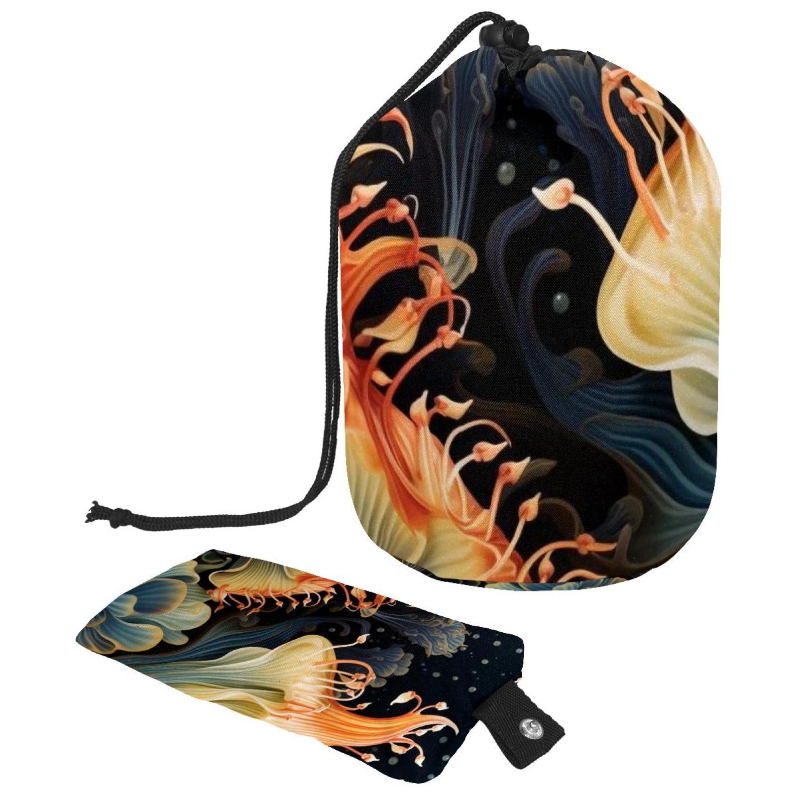 Sea Slug Portable Drawstring Foldable Travel Mesh Shower Bags Organizer ...