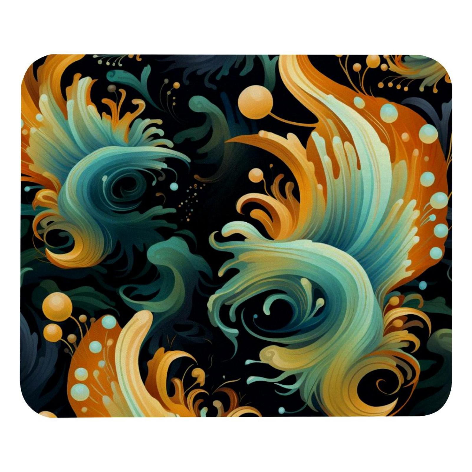 Sea Slug Pretty Pattern Square Mouse Pad, Computer Mousepad Cloth with ...