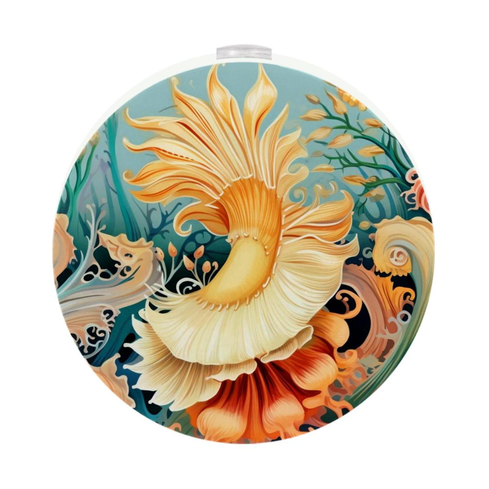 Sea Slug Set of 2 LED Round Night Lights for Brightening up your Space ...