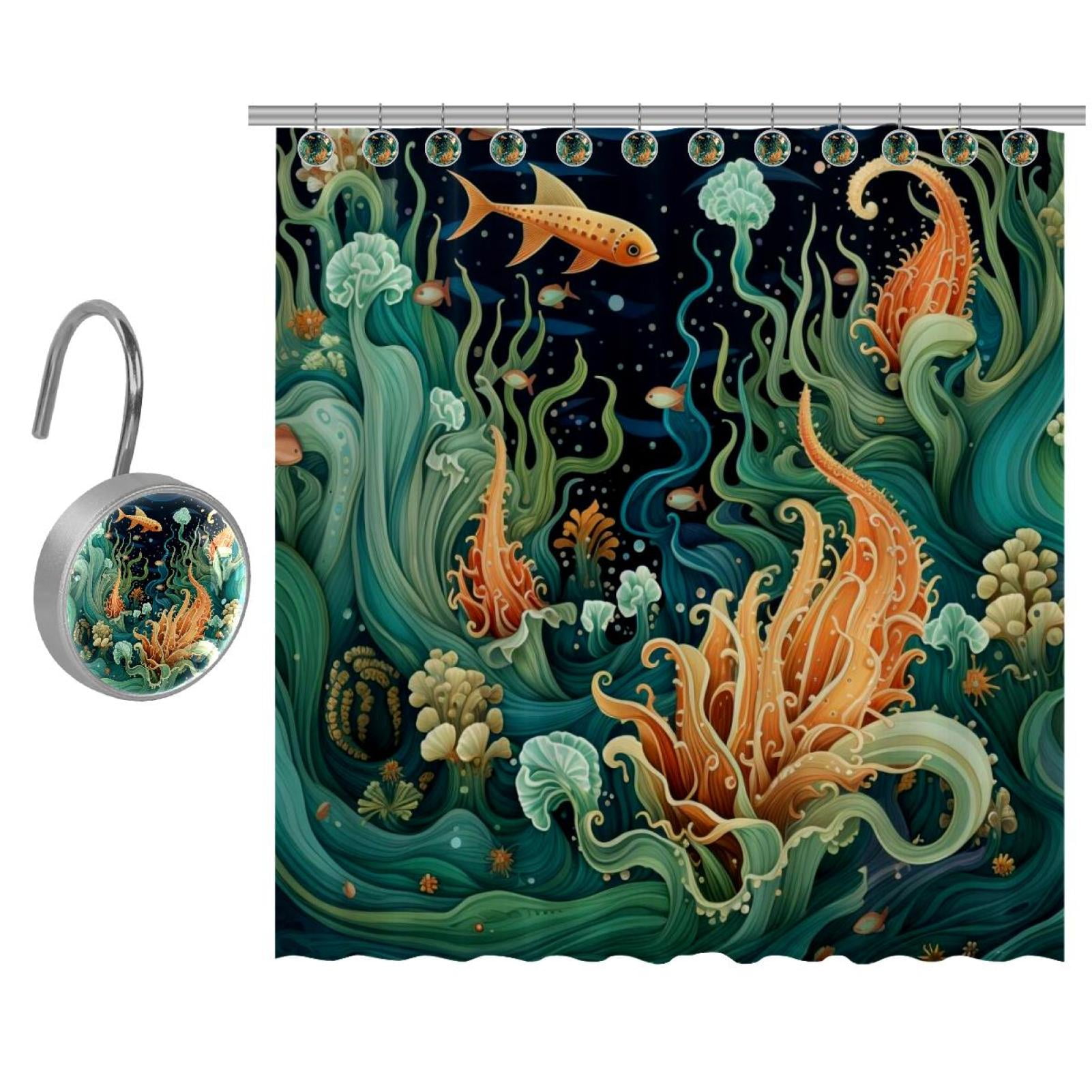 Sea Slug Shower Curtain for Bathroom - Walmart.com