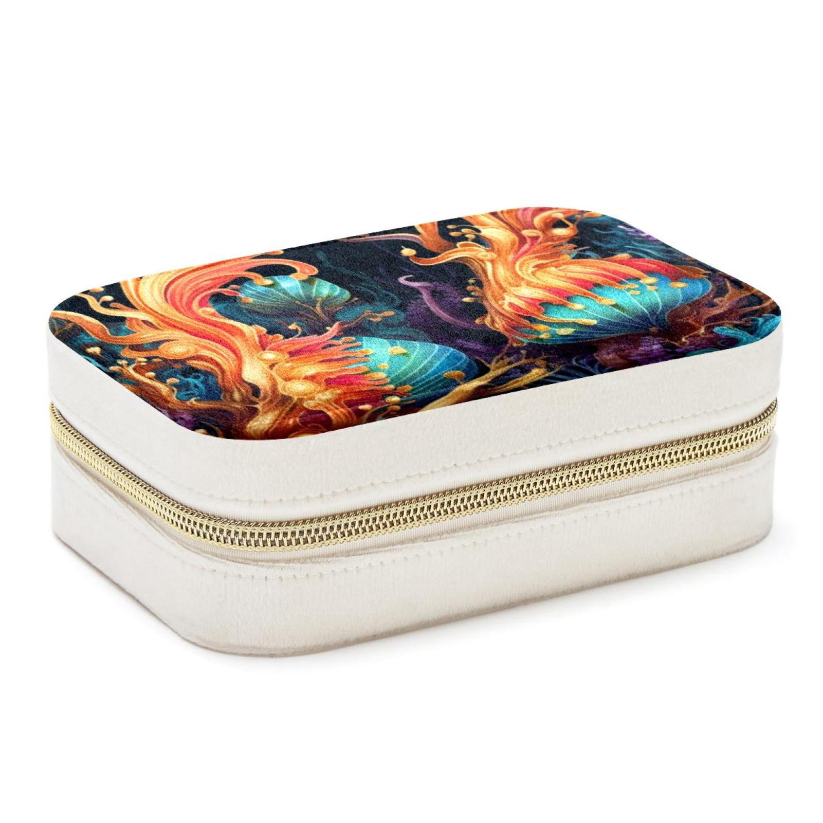 Sea Slug Velvet Portable Jewelry Stand with Removable Compartment ...