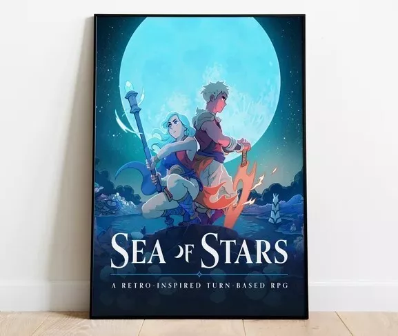 Sea Of Stars Poster Print Gaming Poster Room Decor Wall Decor NO FRAMED ...