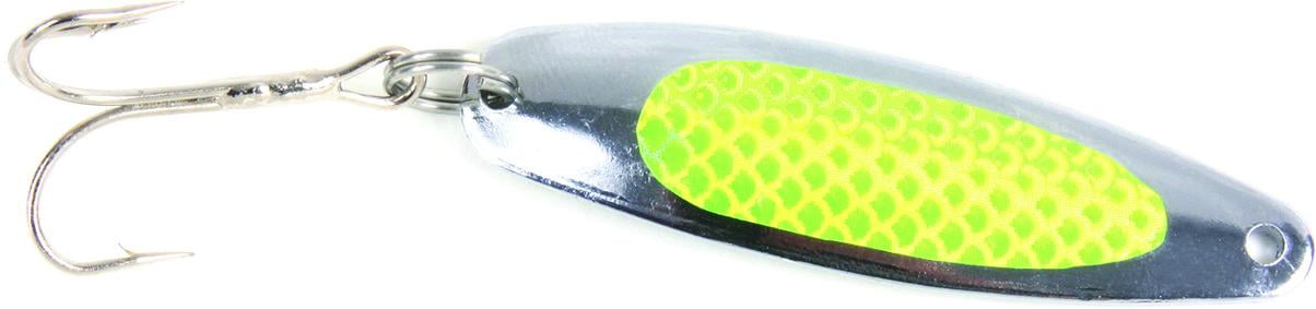 Sea Striker 0029-2823 Chrome/Chart Prism 3 oz Fishing Casting Spoon ...