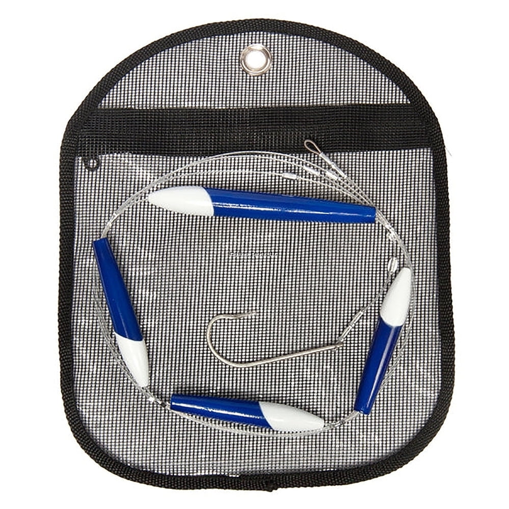 Sea Striker Daisy Chain 3 4" Cedar Plugs, 1 6" Cedar Plug White/Blue ...