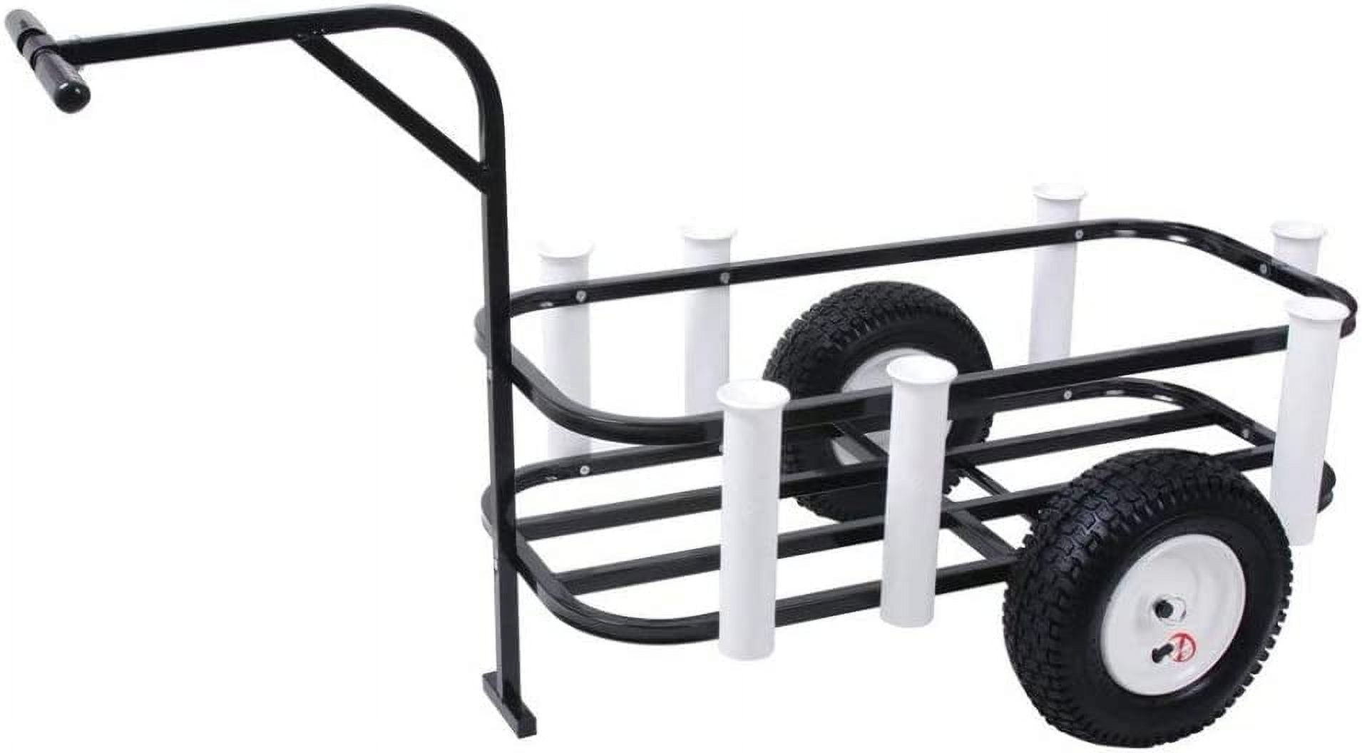 Sea Striker Deluxe Surf, Pier and Beach Cart – Outdoor Fishing Rolling ...