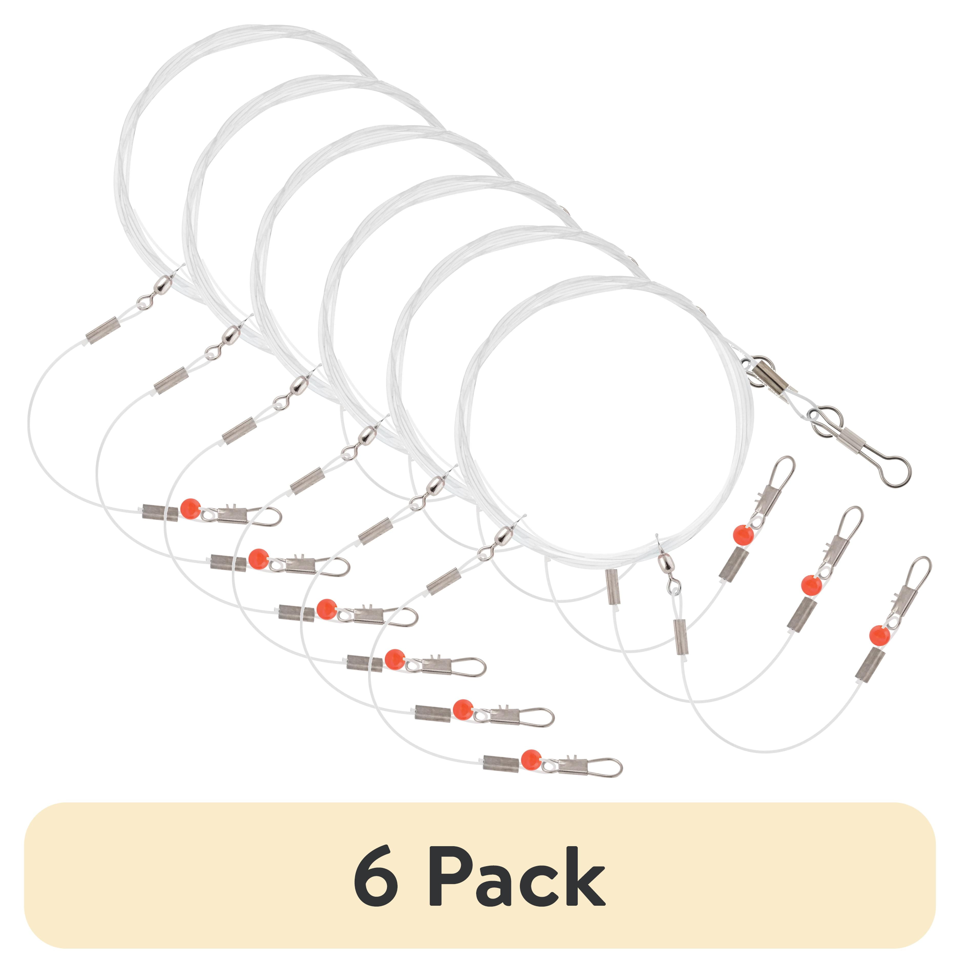 (6 pack) Sea Striker Double-drop Bottom Spin Fishing Wire Rig with ...