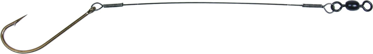 Sea Striker Heavy Wire Bluefish Chum Fishing Rig, 5/0 Bronze Hook, 3 ...