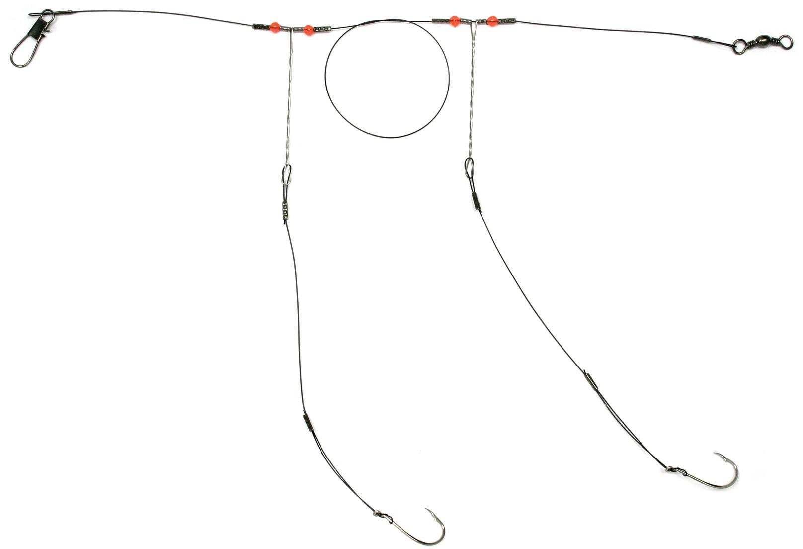 Sea Striker PDR50M-1PK Drum Rig 1060HD Mono Rig 80 lb Wire Snelled ...