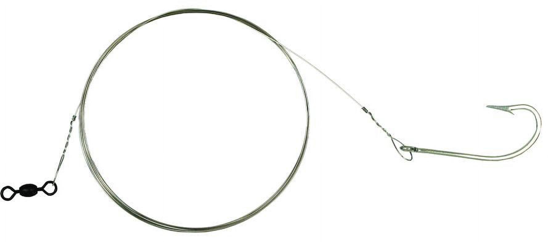 Sea Striker SSTRW Tarpon Rig, 6' #7 Wire, 3407SS-6/0 Hook, #5 Black ...