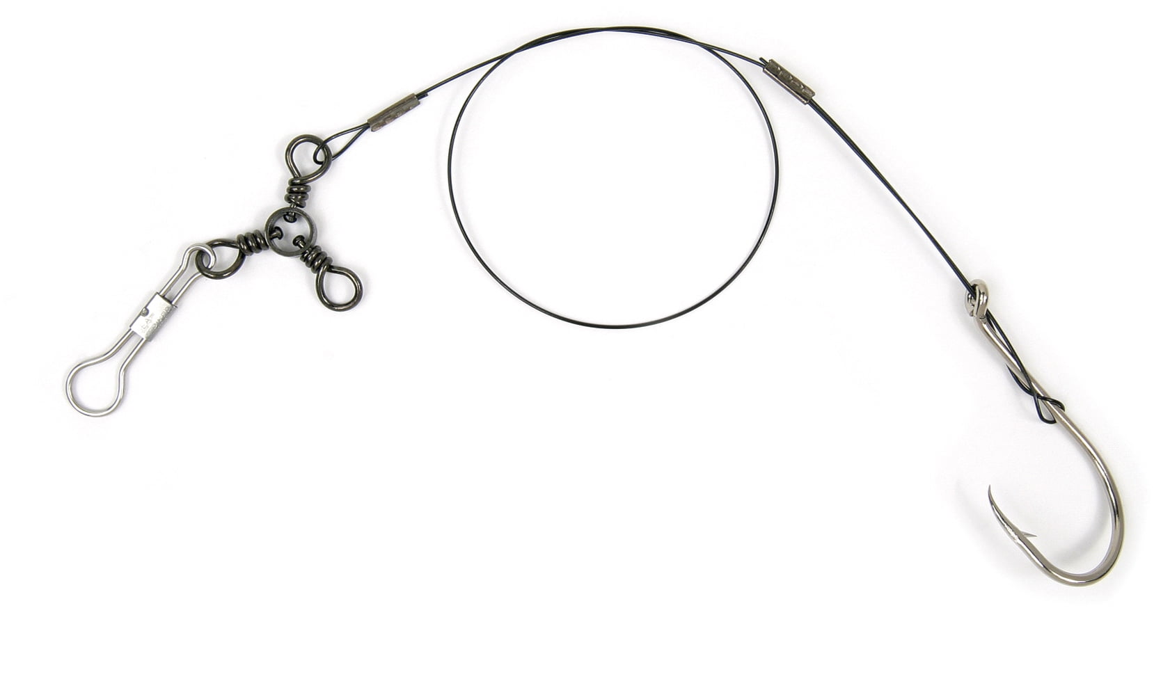 Sea Striker Snelled Drum Fishing Rig, 130 lb. Mono, 5/0 Hook - Walmart.com