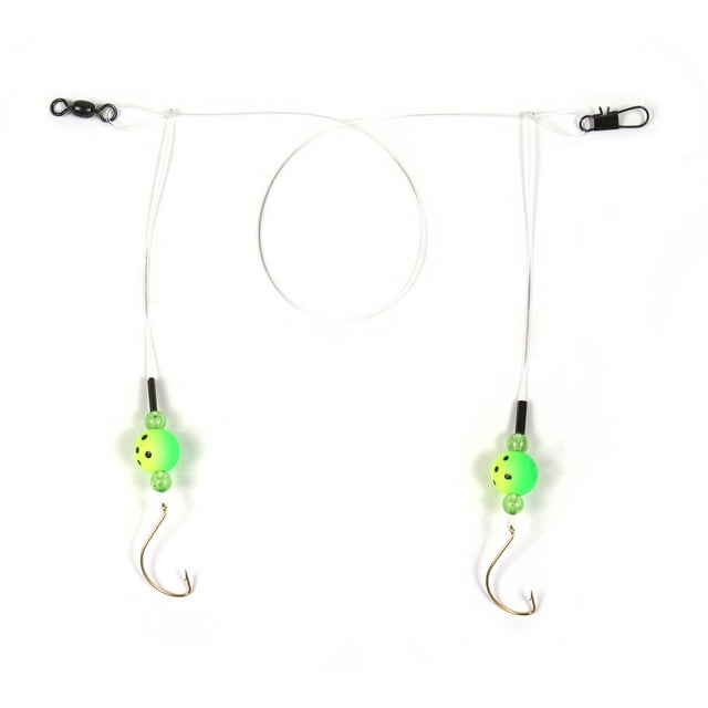 Sea Striker Spot/Kingfish/Mullet Fishing Rig, Size #6, Gold Hooks ...