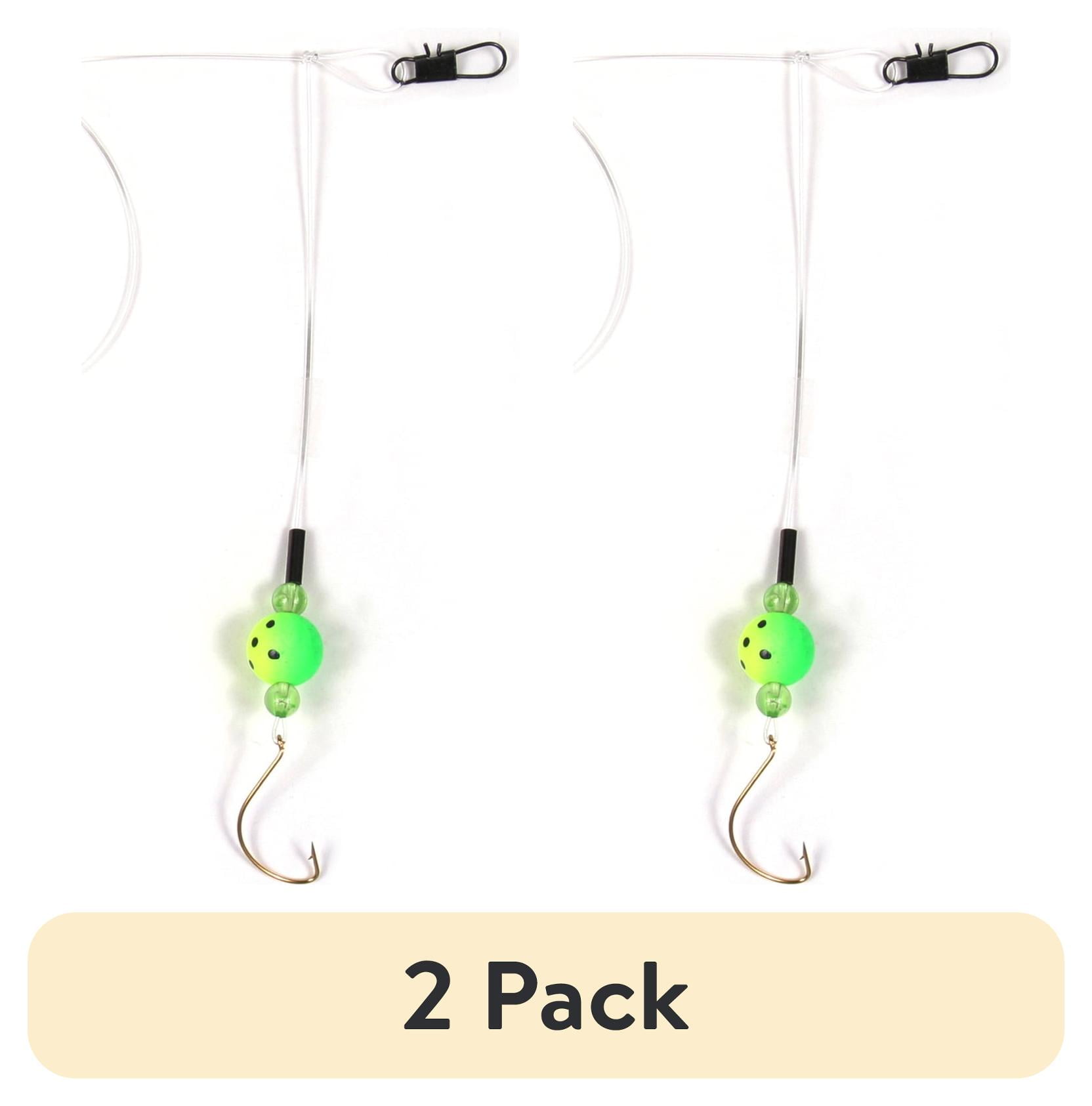 (2 pack) Sea Striker Spot/Kingfish/Mullet Fishing Rig, Size #6, Gold ...
