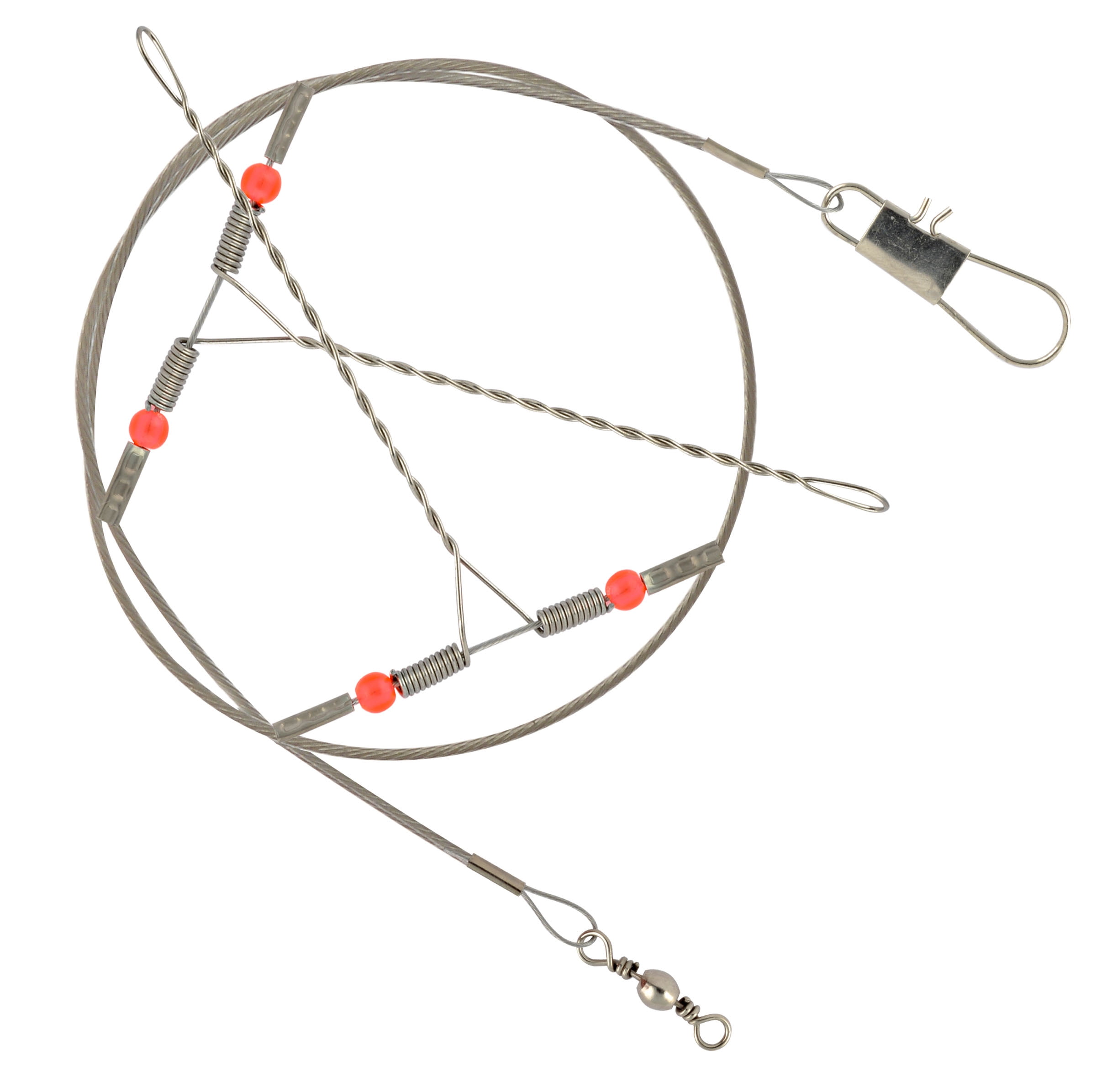 Sea Striker Twisted Arm Double Drop Bottom Fishing Rig - Walmart.com