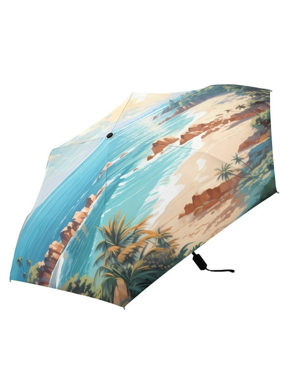 Palm Tree Beach Umbrella