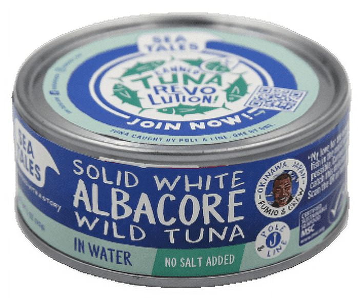 Sea Tales Albacore Tuna MSC 5 Oz In Water No Salt - Walmart.com