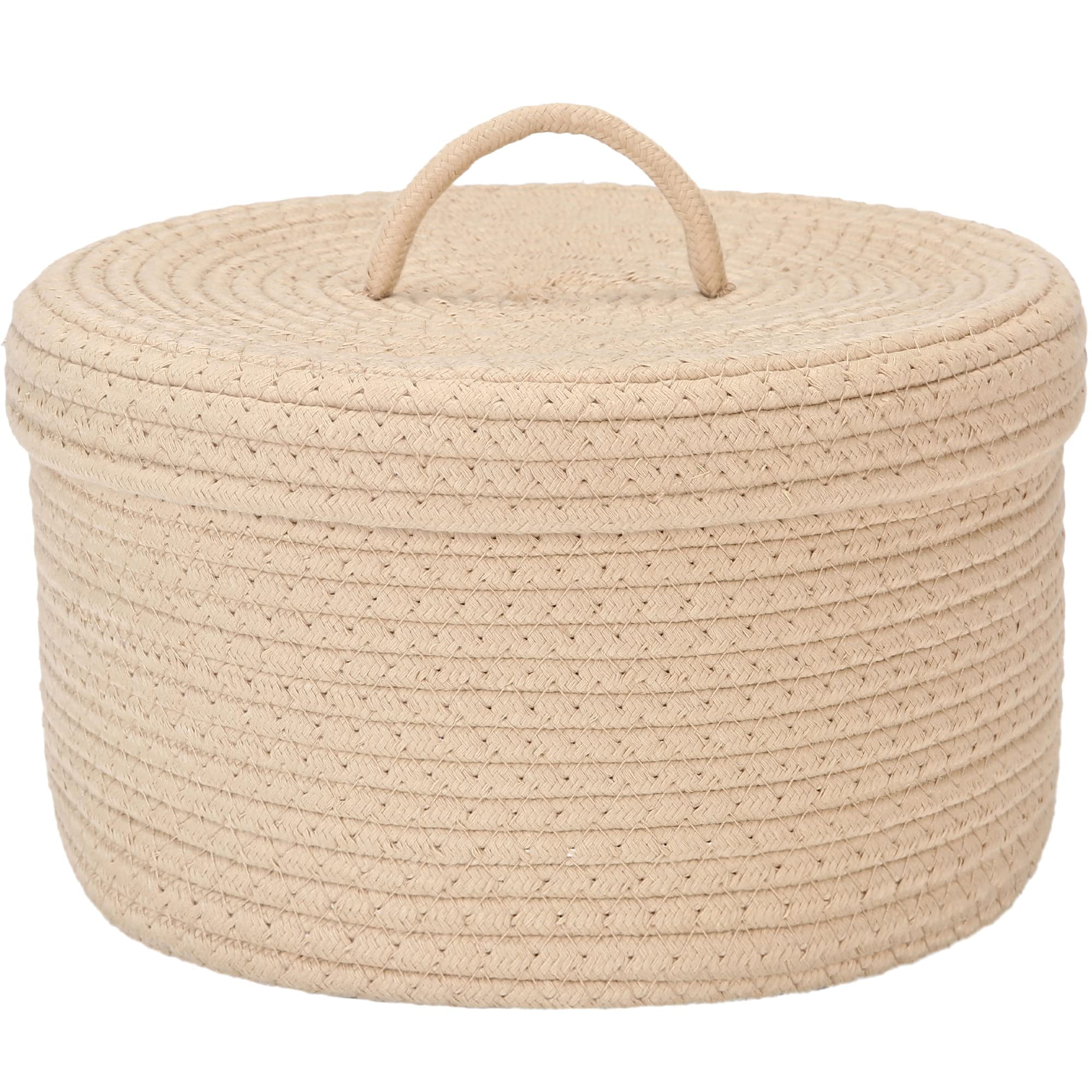 Sea Team Collapsible Storage Cotton Utility Room Storage Box, Khaki ...