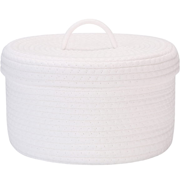 White Round Container