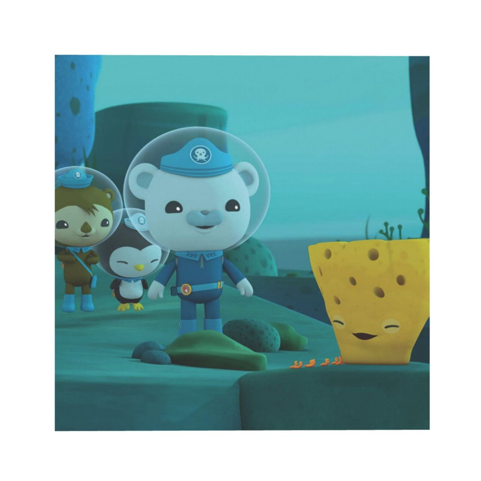 Sea The Octonauts Canvas Decorative Poster Square Unframe Wall Poster ...