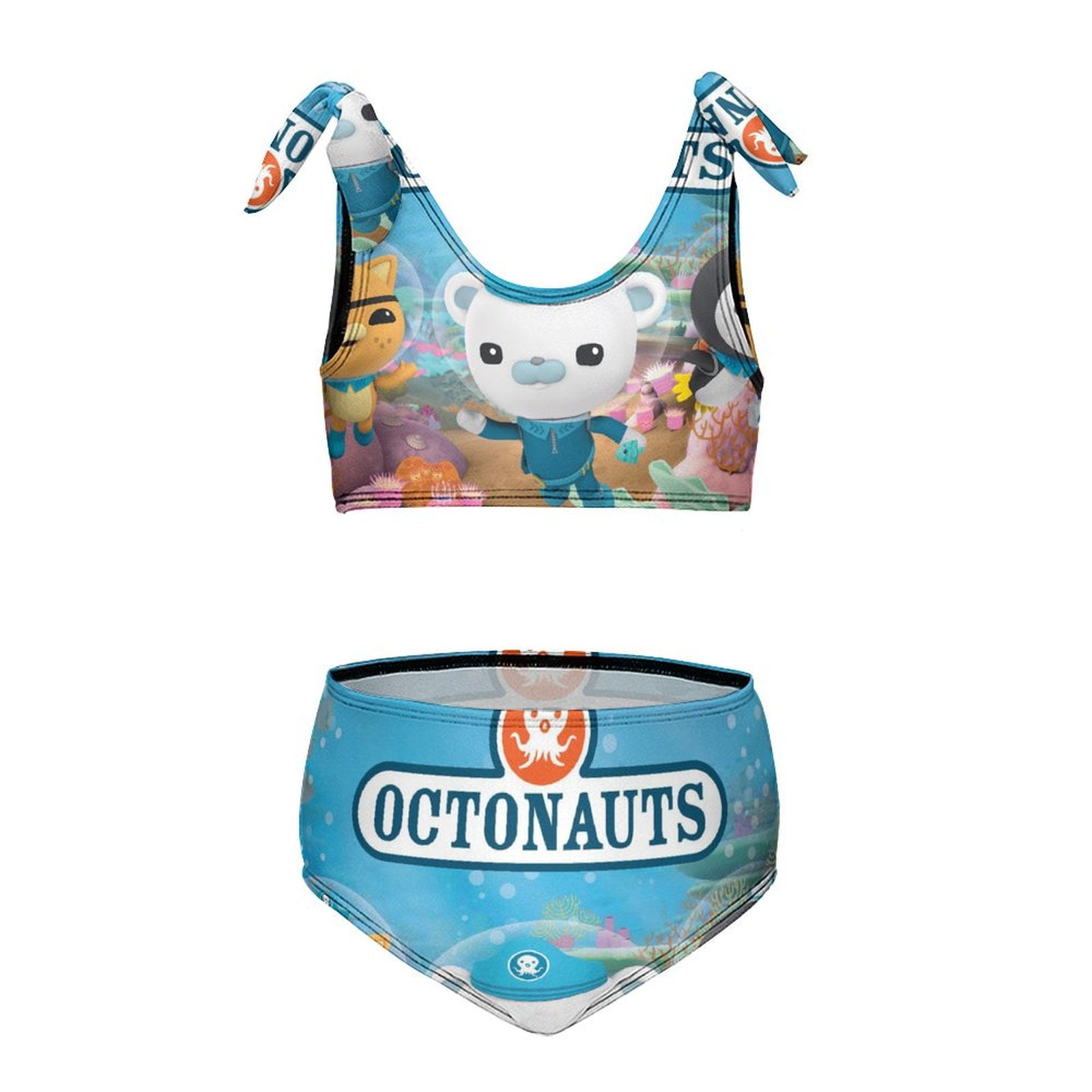 Sea The Octonauts Girls Swimsuits Set 2pcs Summer Holiday Bathing Suit ...