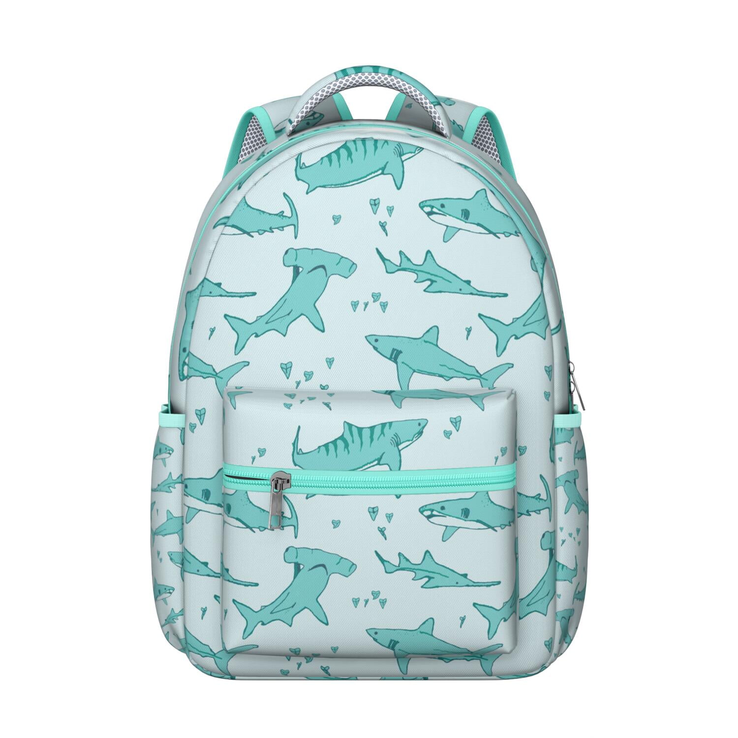 Sea Themed Watercolor Backpack - Ergonomic & Waterproof Student ...