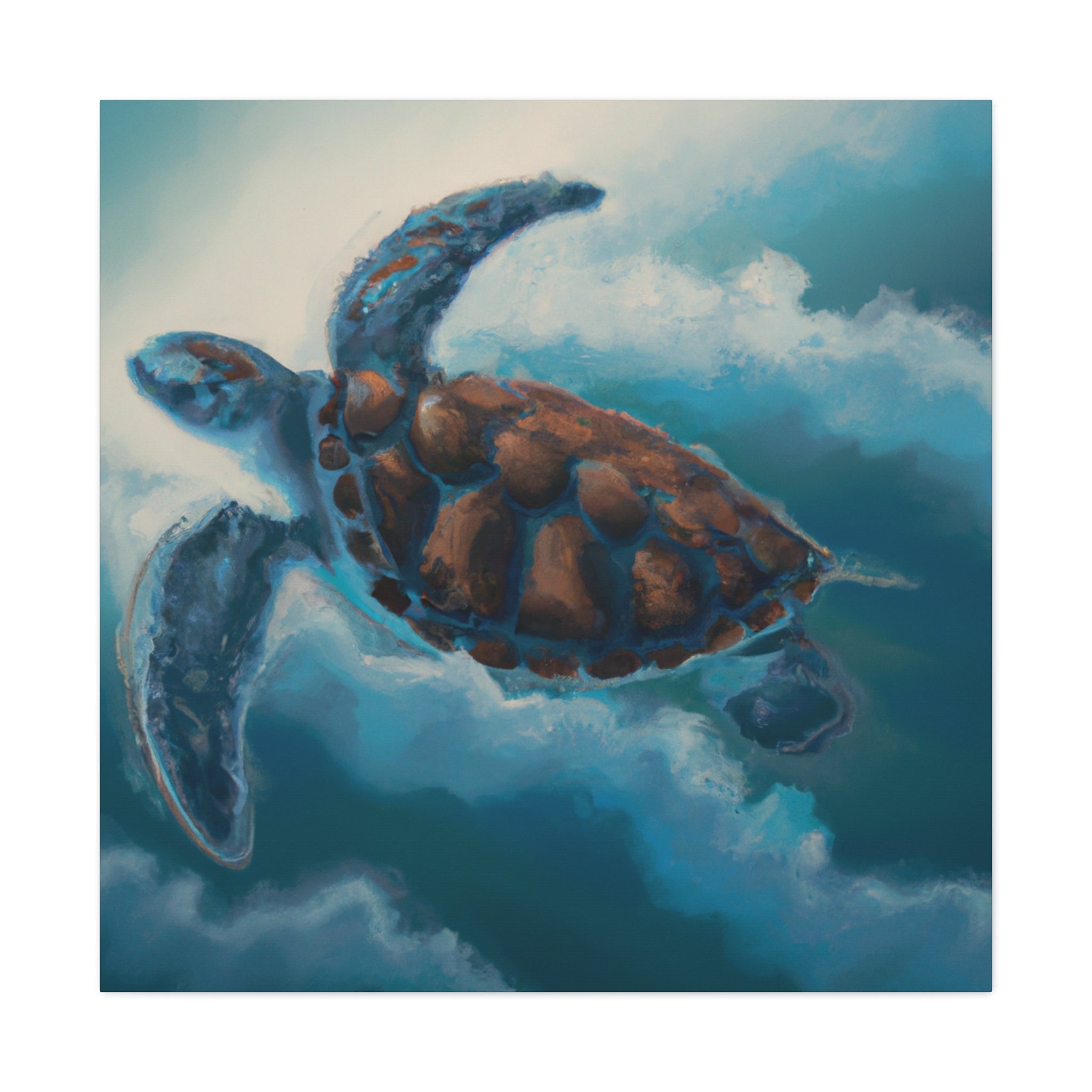 "Sea Turtle Affirmation" - Canvas - Walmart.com