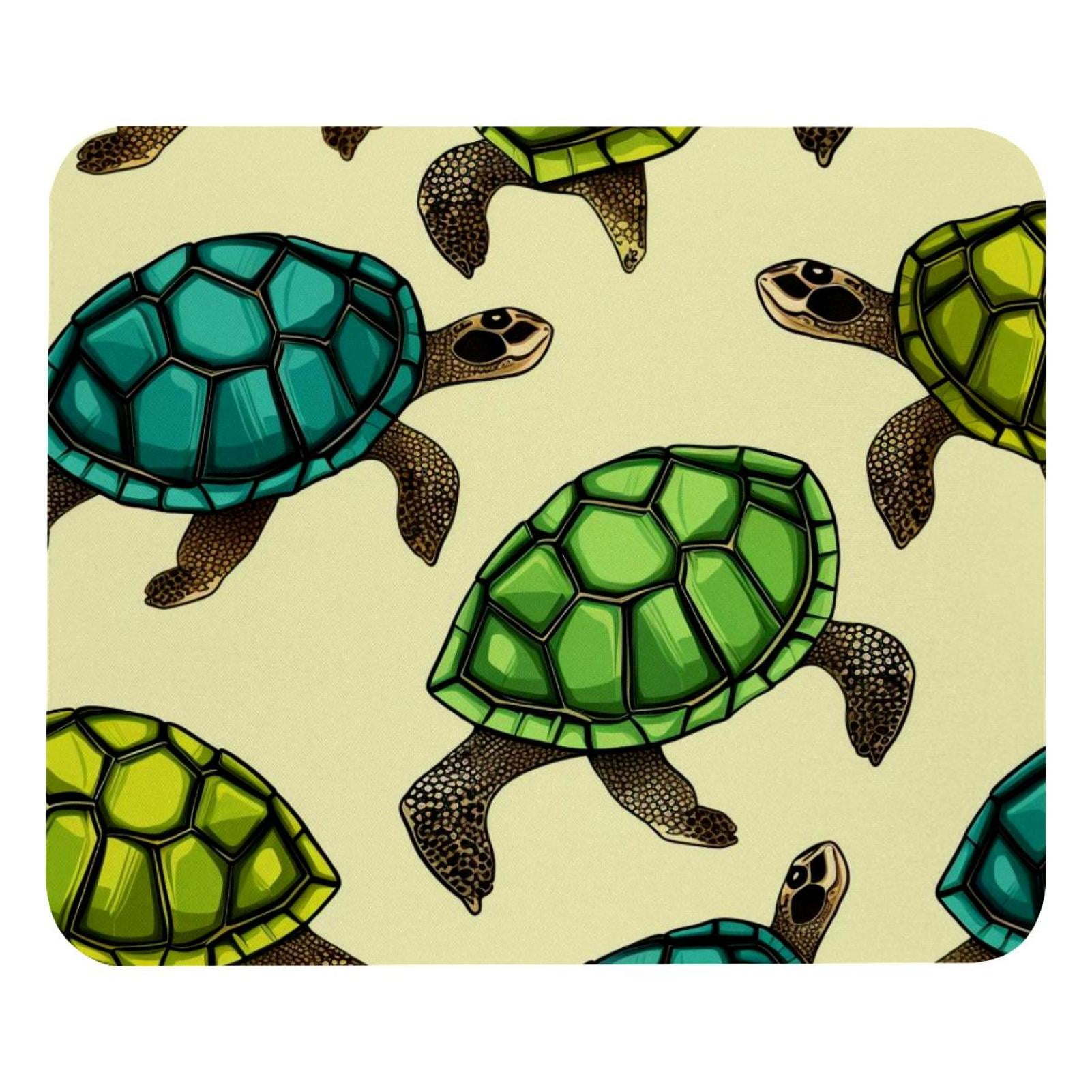 Sea Turtle Computer Mouse Pad,Rubber Mouse Mat for Gaming, Office ...