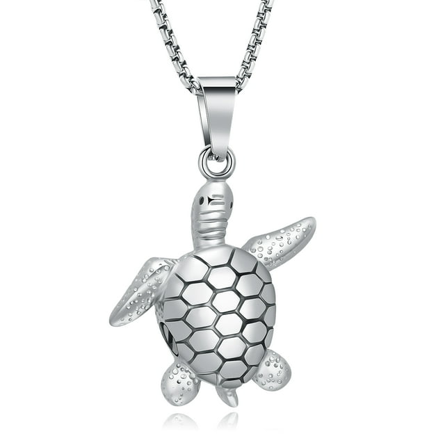 Sea Turtle Cremation Jewelry for Ashes Necklace Keepsake Memorial Urns ...