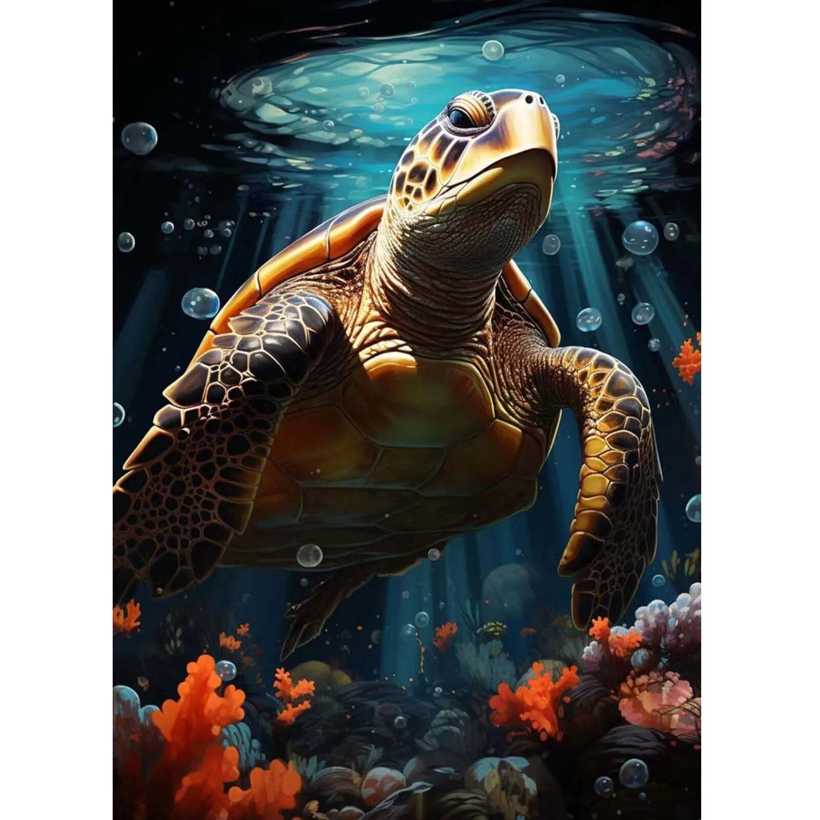 ZHUDENGXJL Sea Turtle Diamond Art Painting Kit - Walmart.com