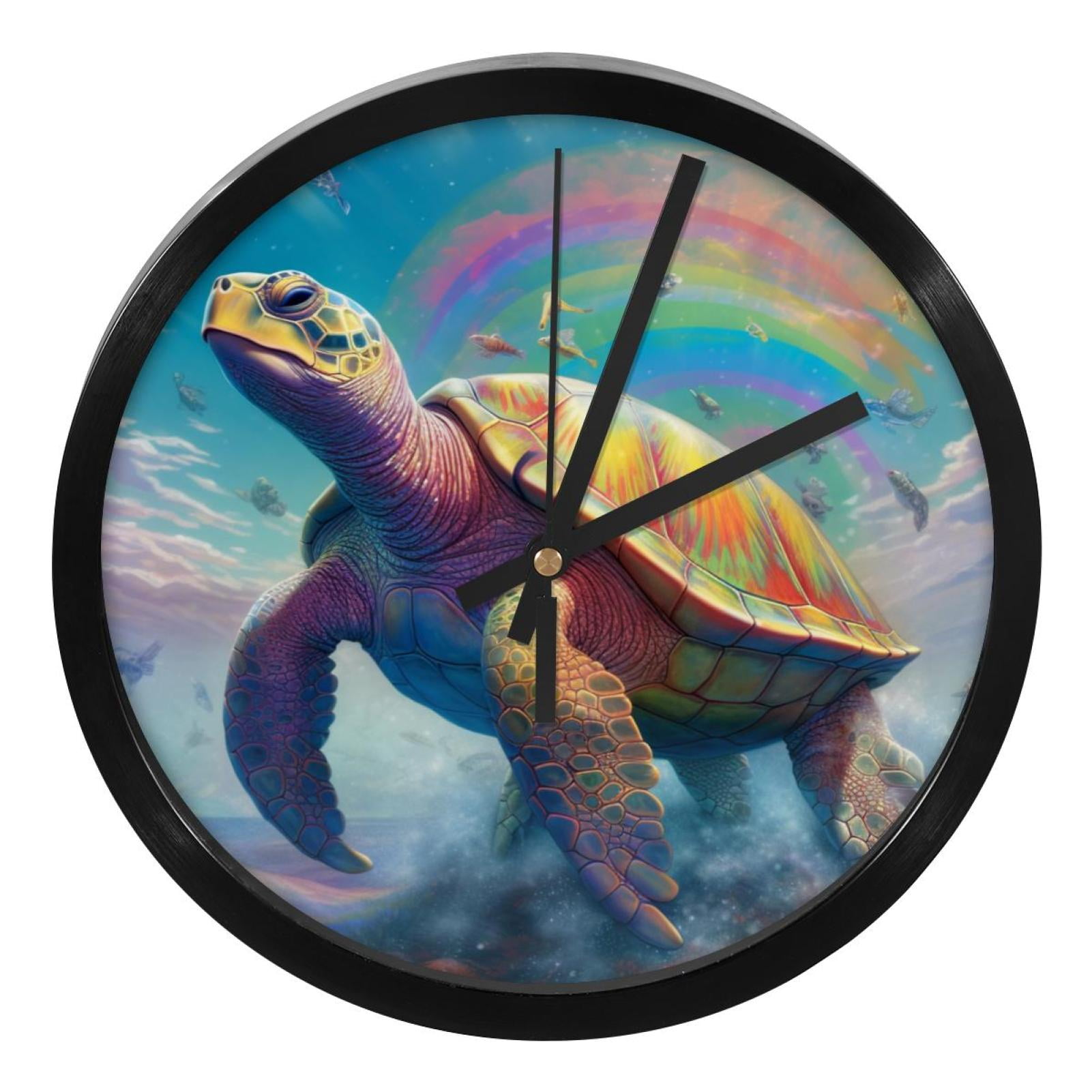 Sea Turtle Elegant Mother's Day Wall Clock - Perfect Decor Gift for Mom ...