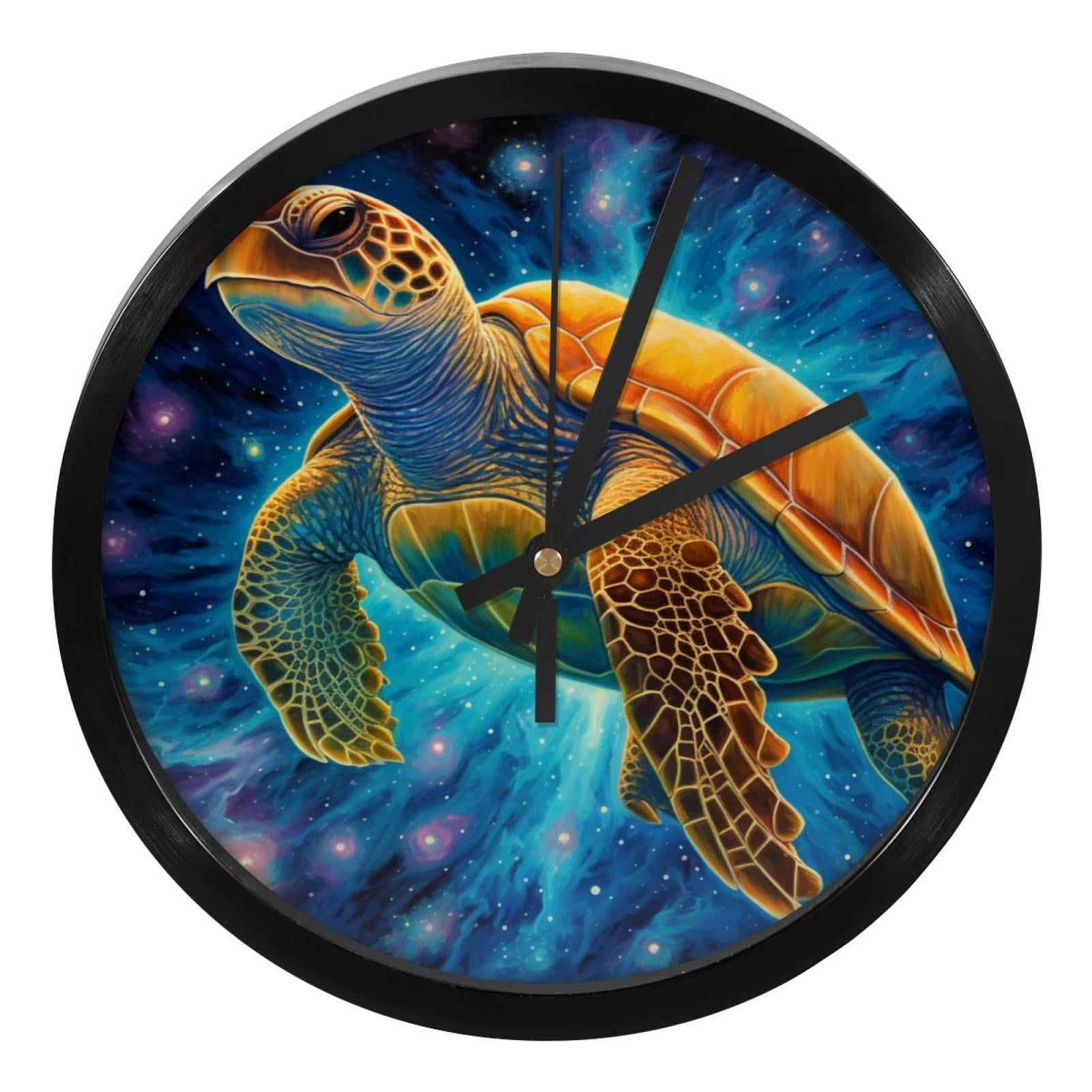 Sea Turtle Exquisite Mother's Day Gift Wall Clock for Grandma - Silent ...