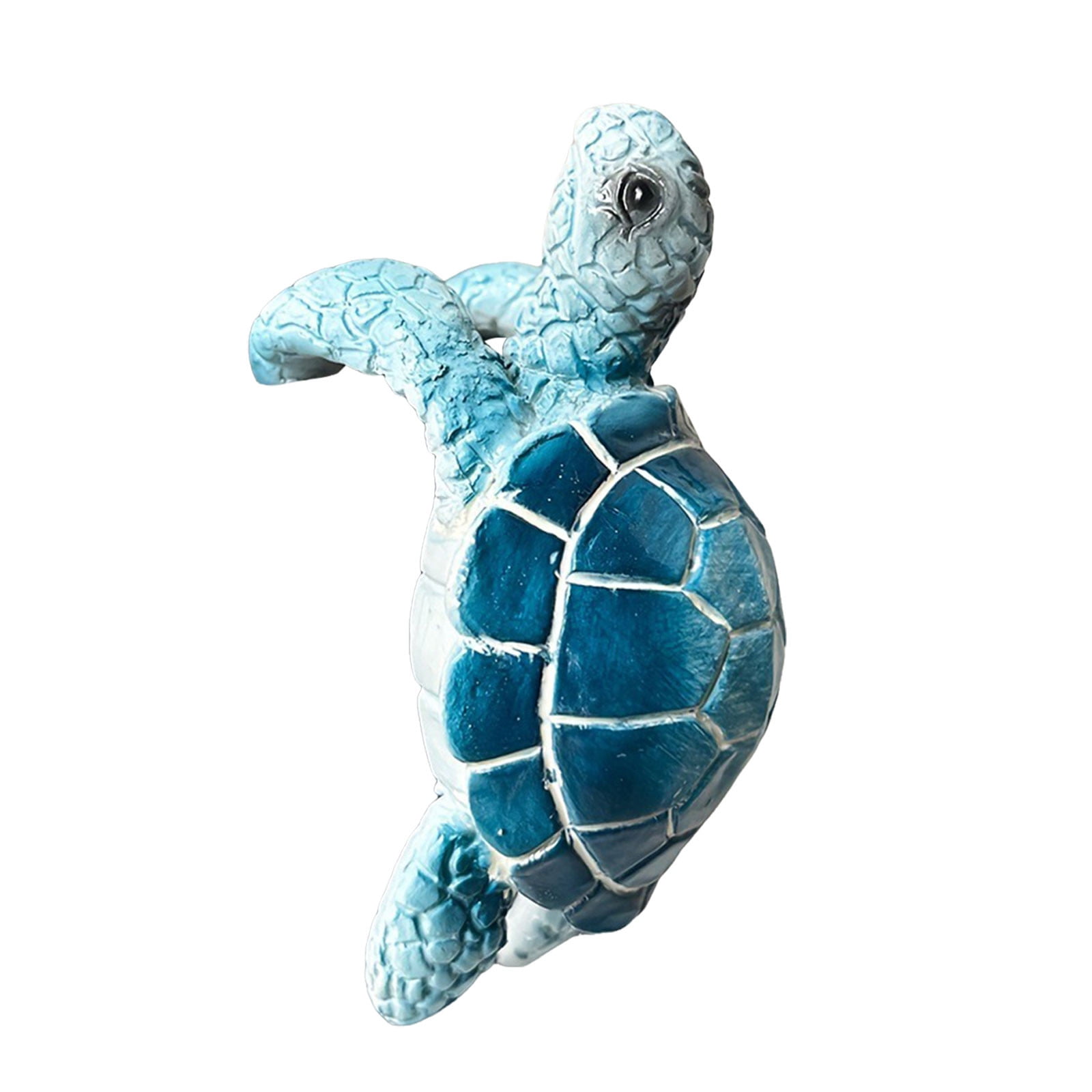 Sea Turtle Figure Pot Hanger, Resin Hanging Turtle Statue, Pot Hugger ...